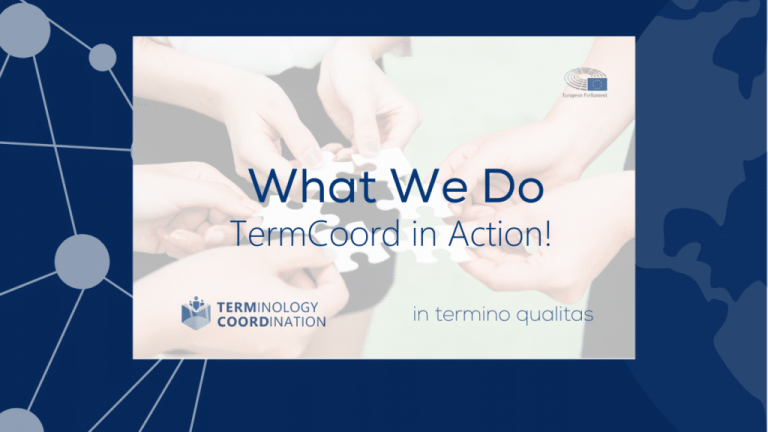 What We Did – Terminology Network